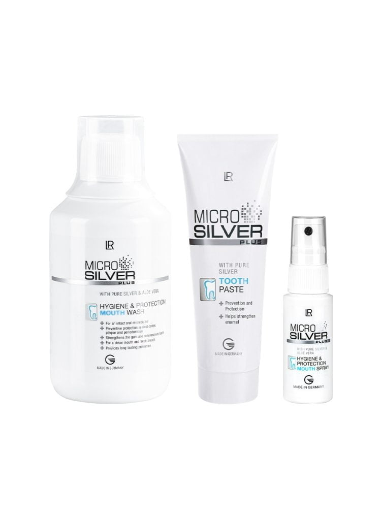 Комплект за Пълна Устна Хигиена и Грижа LR Microsilver Plus - ZA-TEB.NET